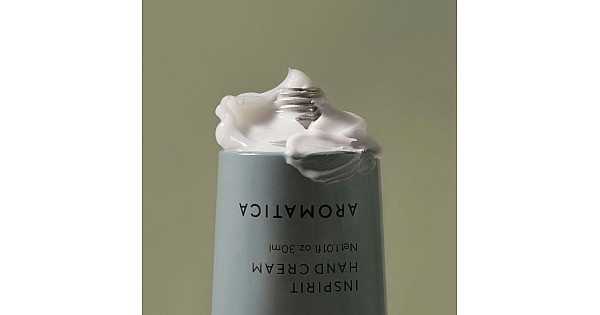 Aromatica Inspirit Hand Cream Basil & Bergamot Крем за ръце с босилек и ...