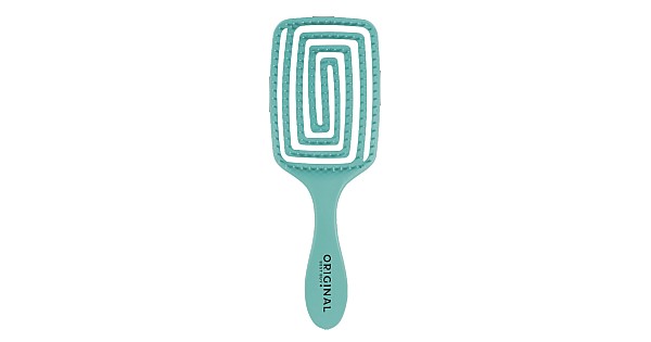 Четка за коса ергономична Sibel Vented Brush Green Beautymall Bg