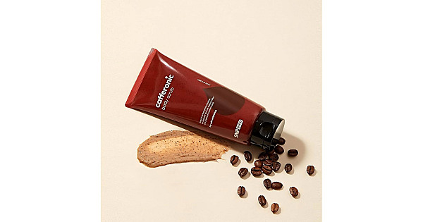 SNP PREP Cafferonic Body Scrub Скраб за тяло с кафе и хиалуронова ...